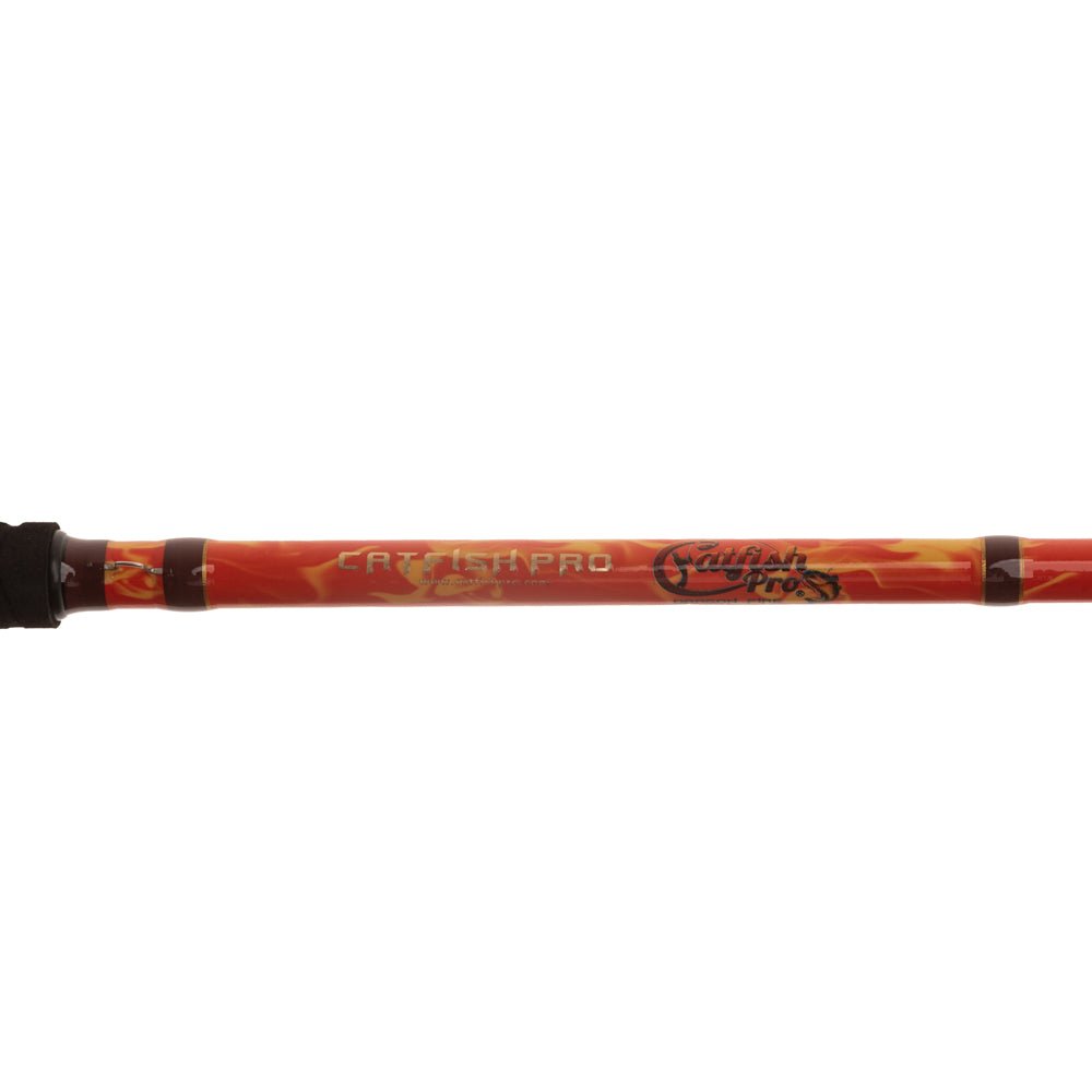 Orange Dragon Fire Casting Glow Rod | Catfish Pro